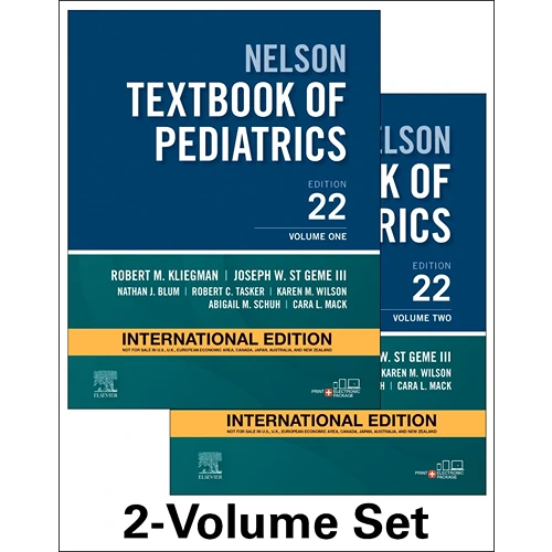 Nelson Textbook of Pediatrics By Kliegman, 2-Volume Set, 22nd ...