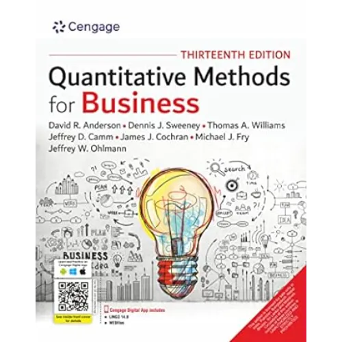 Quantitative Methods For Business 13/Ed By Anderson – Mybooksfactory